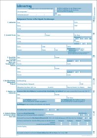 Lehrvertrag (Set à 10 Ex.) | SDBB